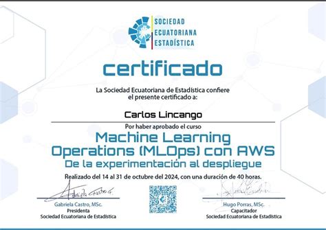 Mlops Machinelearning Aws Datascience Ai Learningjourney Professionalgrowth Carlos