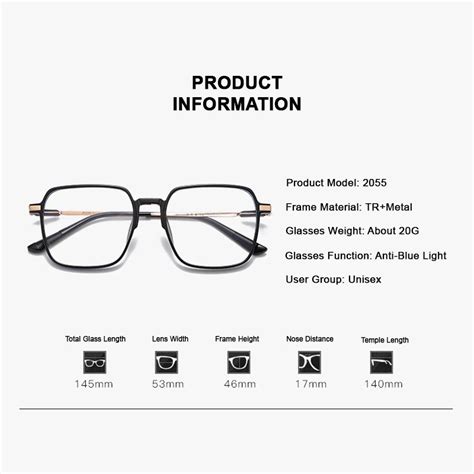Photochromic Graded Eyeglass For Women Men Anti Radiation Eye Glasses