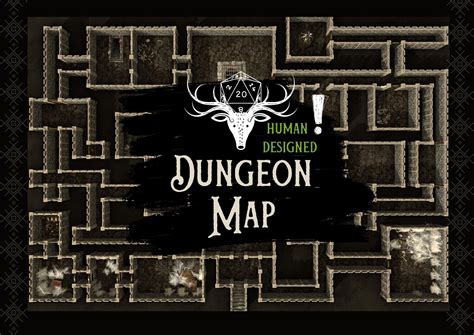 Dungeon Crawl Battle Map Dungeon Map Map Rpg Human Designed Dnd