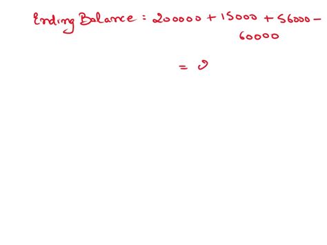 Solved Consider The Following Information Cash 6000 Beginning