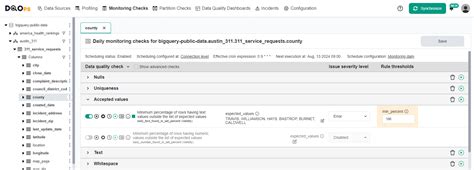 How To Validate Accepted Values In Columns