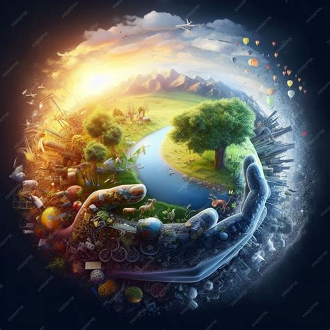 Premium Photo Cuidado Del Planeta
