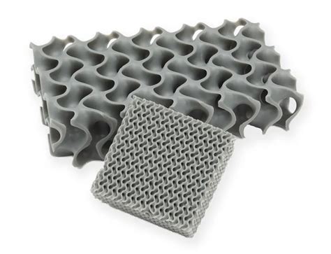 Complex Gyroid Lattice Structure Components For Thaddeus Medical