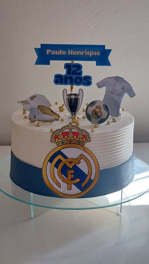 Topper De Bolo Real Madrid
