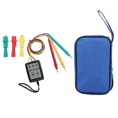 Portable Sequence Tester Sp8030 Digital Phase Rot Vicedeal