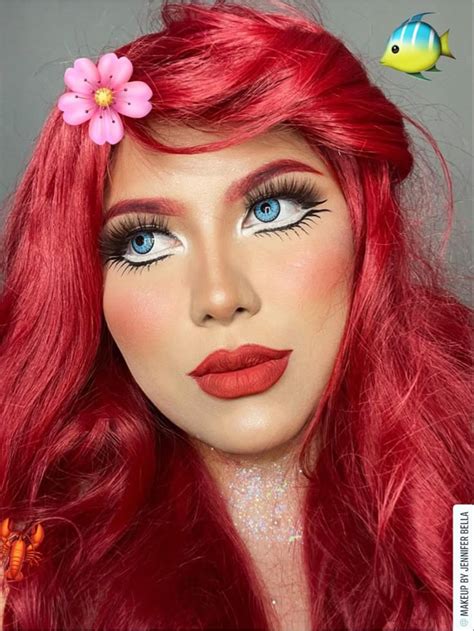 Ariel Makeup Little Mermaid Makeup Looks Arial Makeup Ariel
