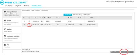 Titanium IPC How To Set Up External IP Camera Web Client