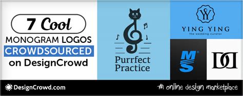 7 Cool Monogram Logos Crowdsourced On Designcrowd