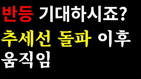 비트코인 하락 이후 반등 기대하시죠 움직임 알려드립니다 Youtube