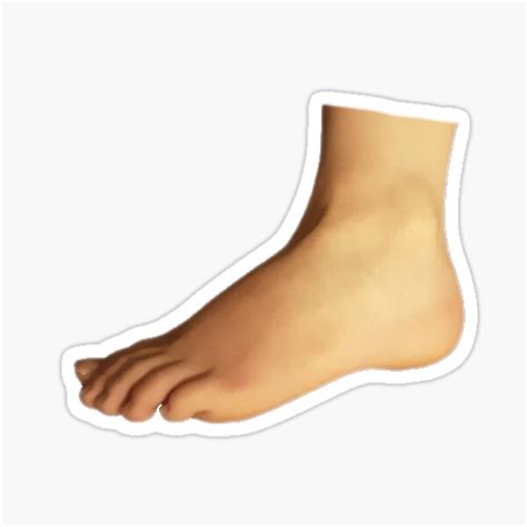Monty Python Style Foot Sticker By Offbeatmoon Redbubble