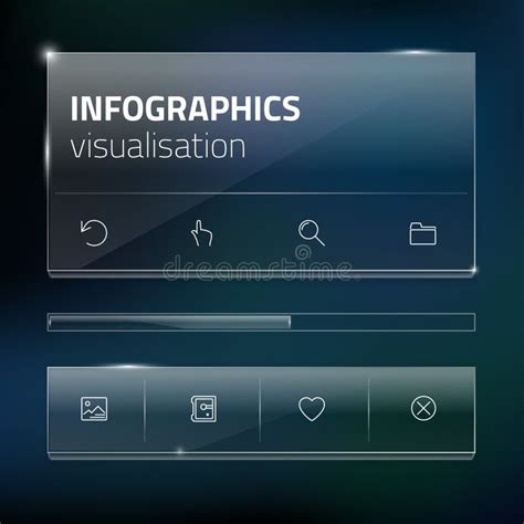 Modern User Interface Screen Template For Mobile Stock Vector