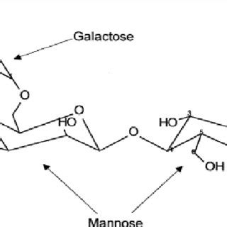 Chemical Structure Of Guar Gum Download Scientific Diagram