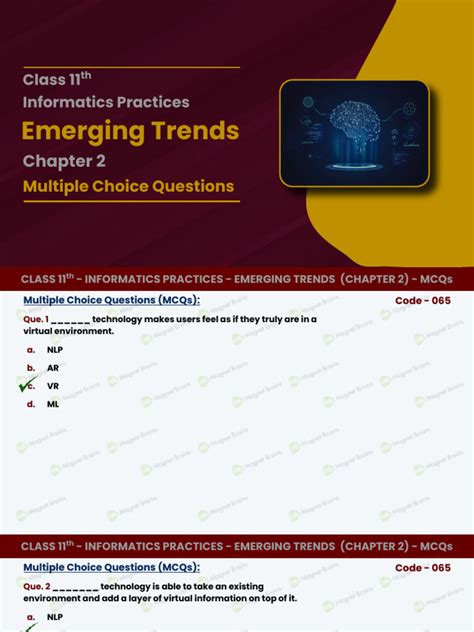 11th Chapter 2 Emerging Trends Information Practice Pdf