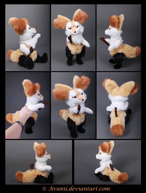 Plushie Commission Braixen The Pokemon By Avanii On Deviantart