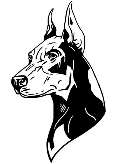 Doberman Stencils And Templates Free Pdf Printables