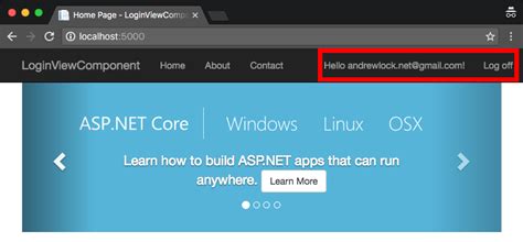 How To Pass Parameters To A View Component