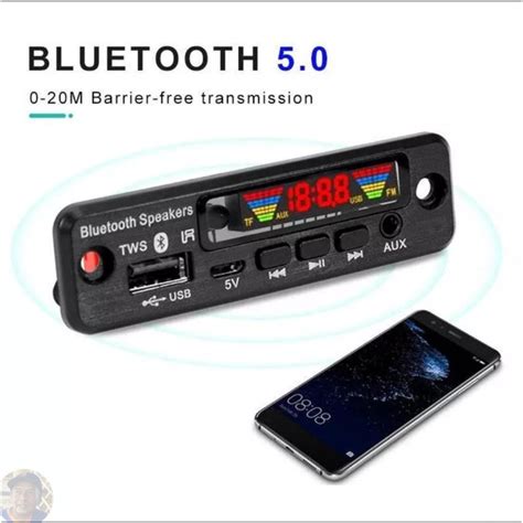 Jual MODUL Bluetooth 5 0 TWS MP3 USB Lossless PLAYER FM Radio FM Shopee Indonesia