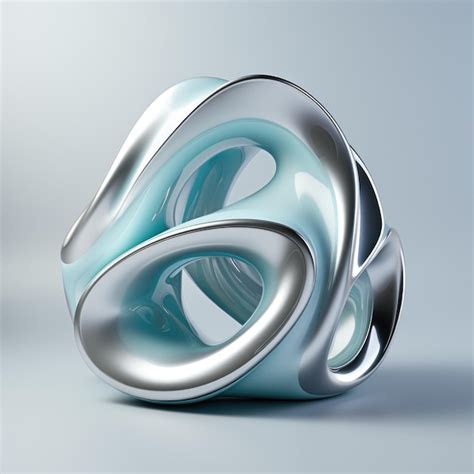 premium ai image an abstract shape