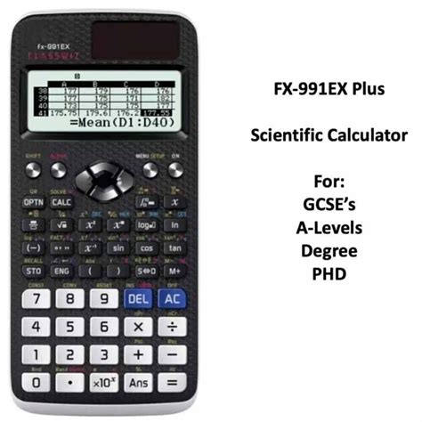 Scientific Calculator Casio Fx 991 Ex Classwiz Scientific Calculator Scientific Calculator