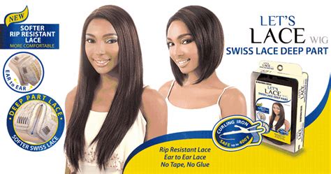 Motown Tress Lets Lace Swiss Lace Deep Part Wig