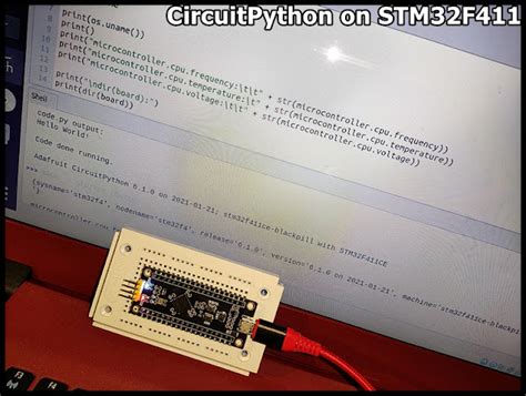 Embedded Things Flash CircuitPython To STM F And Install Thonny IDE On Ubuntu