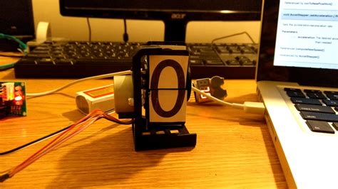 Prototyped A Printed Split Flap Display Label Ordering Isnt The Best