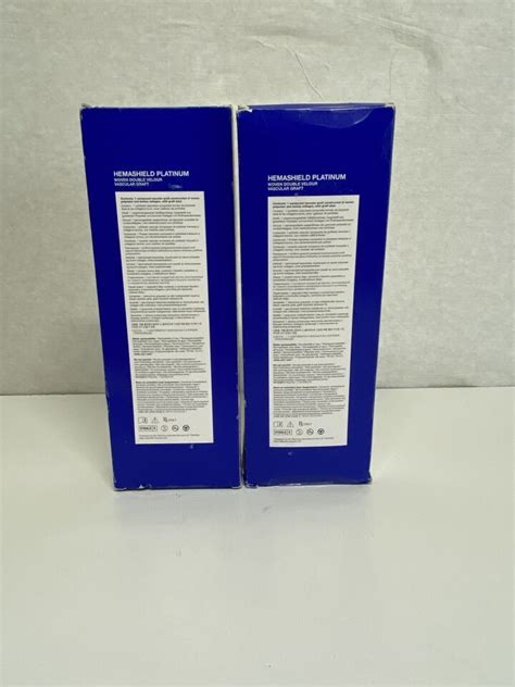 New Maquet Hemashield Platinum Exp 08 2020 98 Hemashield Platinum