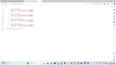 website php laravel quản lý thư viện dùng restful api