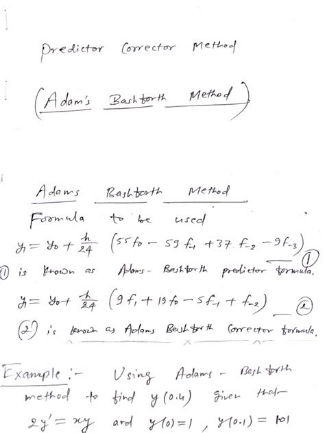adams bashforth method pdf