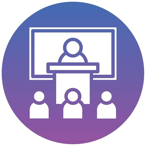 Premium Vector Lecture Vector Illustration