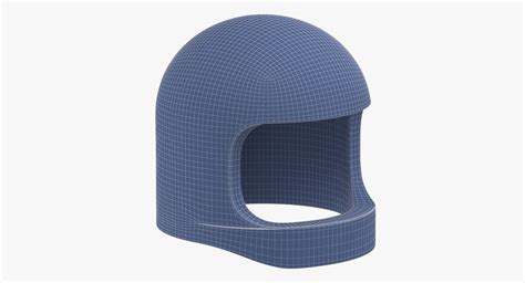 레고 우주 비행사 헬멧 02 블루 3d 모델 9 Max Obj C4d Free3d