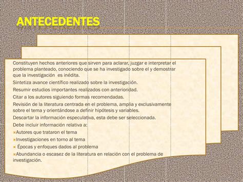 Ppt Marco Teorico Antecedentes Bases TeÓricas Y Marco Conceptual De