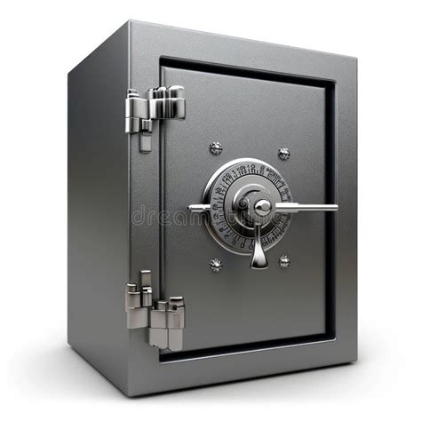 Isolated Safe Combination Lock Exposed Fortified Secrets Ai Generated Stock Illustration