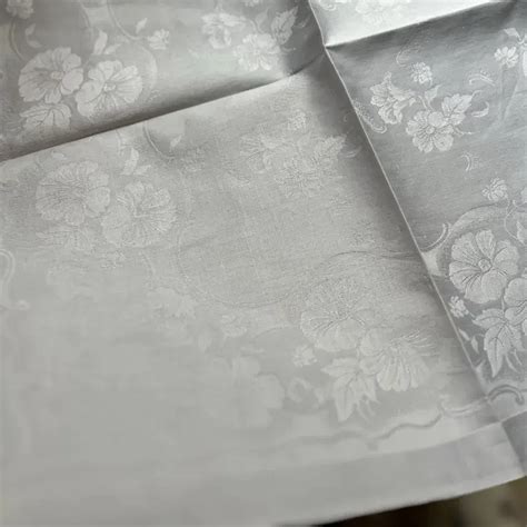 48x48cm프랑스 빈티지 다마스크 면 냅킨 인테리어장식테이블보유럽앤틱자수손자수 On Bunjang Global Site