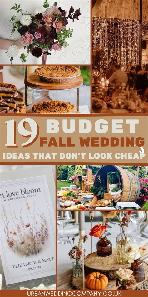 Fall Wedding On A Budget