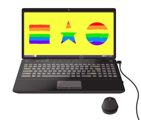 Sex Minority Concept Computer Stock Illustration Illustration Of