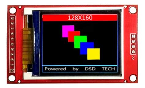 Módulo Pantalla Tft Lcd 18 Pulgadas Spi Arduino Mcu Cuotas Sin Interés