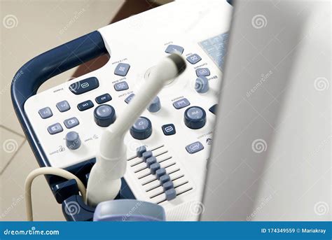 Vaginal Sensor For An Ultrasound Machine For Examining Woman Stock