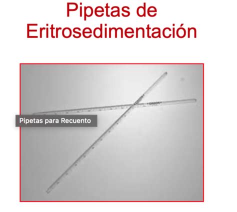 Fichas De Aprendizaje Determinación De Eritrosedimentación O Velocidad