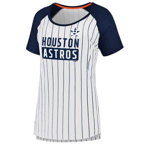 Womens Houston Astros Fanatics Whitenavy Plus Size Iconic Pinstripe