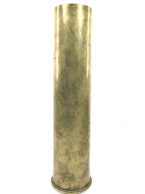 Lot Brass Artillery Shell Trench Art