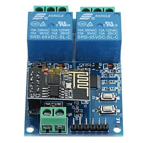 3pcs 5v Esp8266 Dual Wifi Relay Module Internet Of Things Smart Home Mobile App Remote Switch