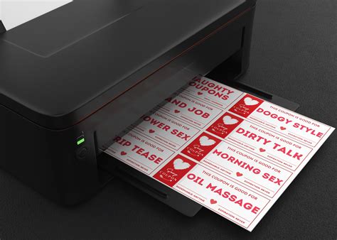 Naughty Coupons Template Printable Naughty Coupon Book Editable Sex