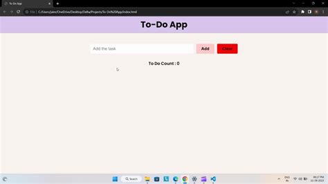 Rithik Jain On Linkedin Todoapp Javascript Dommanipulation Webdevelopment Learningjourney