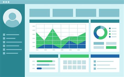 Business Finance And Banking Software Stock Vector Illustration Of Executive Statistics