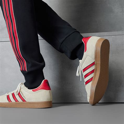 Adidas Pantofi Sport Gazelle Manchester United Terrace Icons White