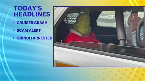 Headlines Police Cruiser Struck Suspect Poses As Officer Grinch Arrested