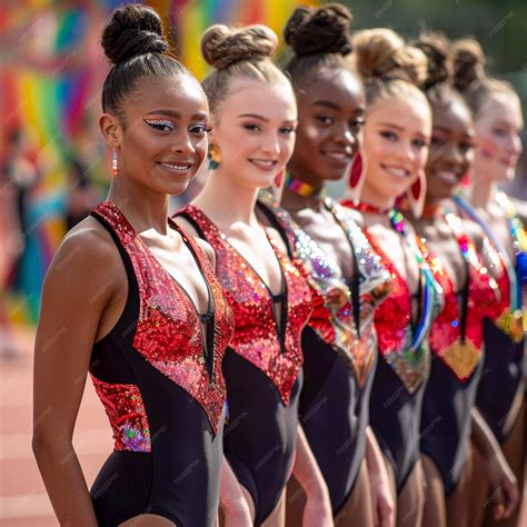 Портрет женщин участвующих в олимпийских играх Бесплатно Фото