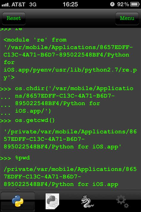 Python For IOS Update