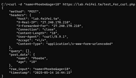指令日記 004 深入探討 Curl:從 請求方法到資安應用 飛飛 指令日記 004 深入探討 Curl:從 請求方法到資安應用 飛飛